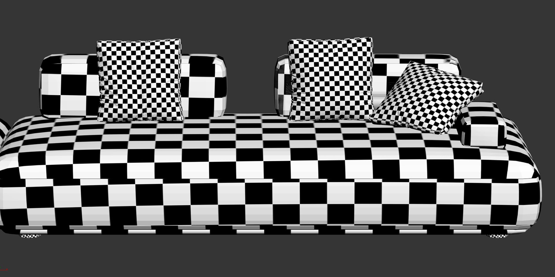 Yoko Sofa by Castello Lagravinese Studio model - TurboSquid 2107780