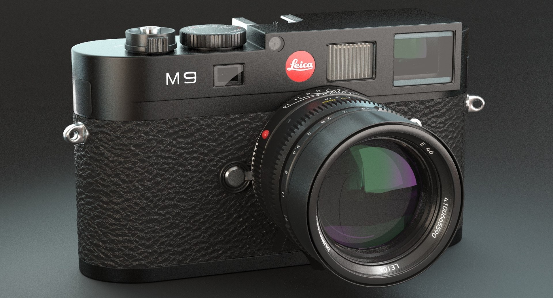 3d Model Leica M9 Silver Black