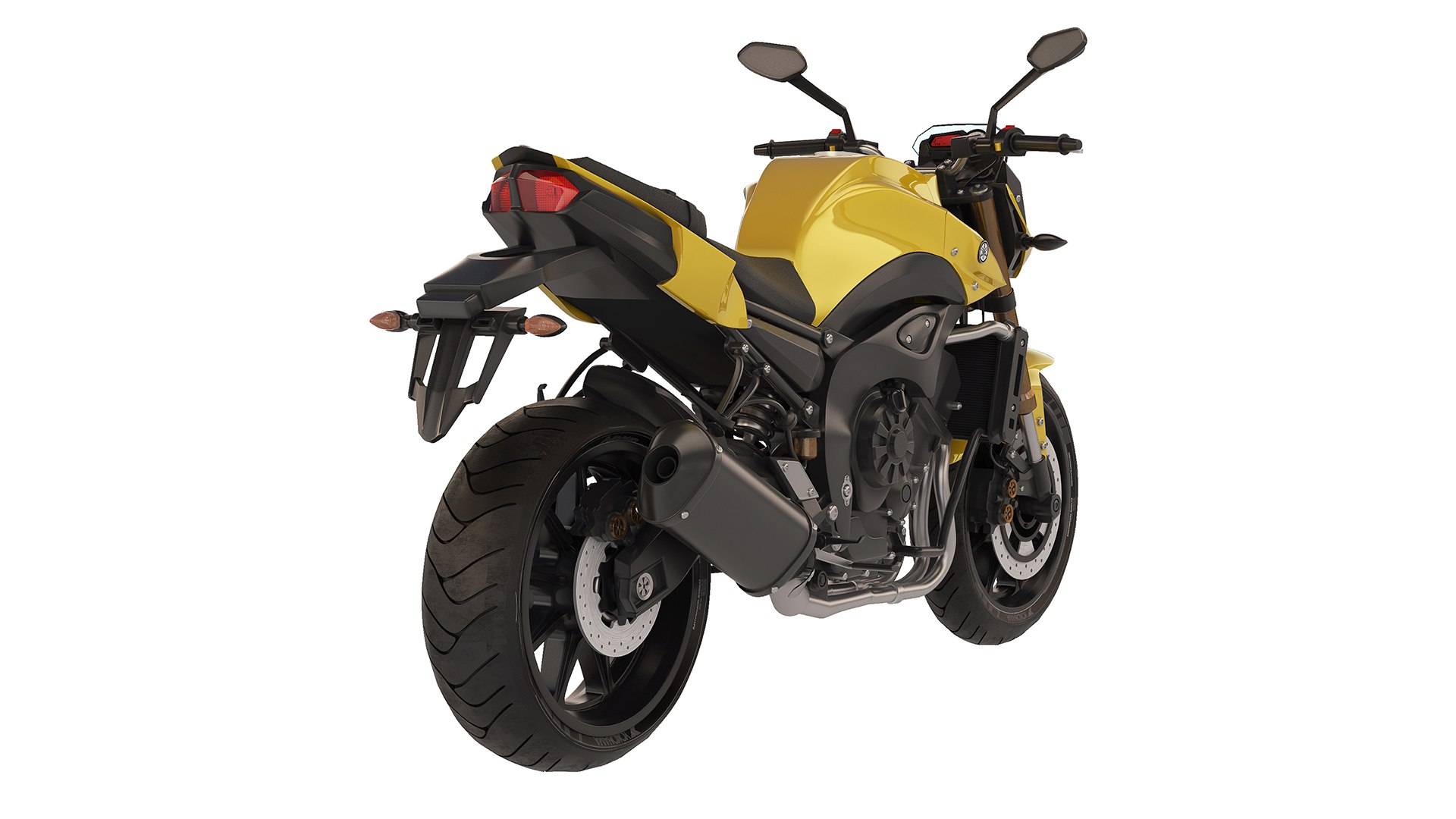 Yamaha FZ8N 2011 3D - TurboSquid 1894023