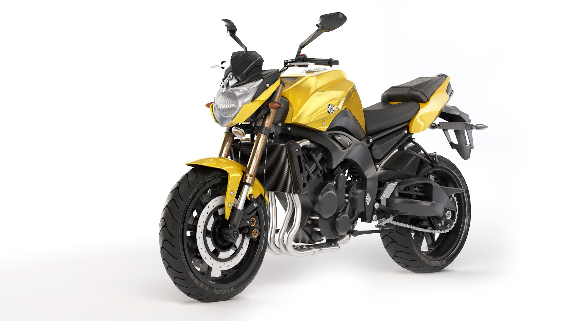 Yamaha FZ8N 2011 3D - TurboSquid 1894023