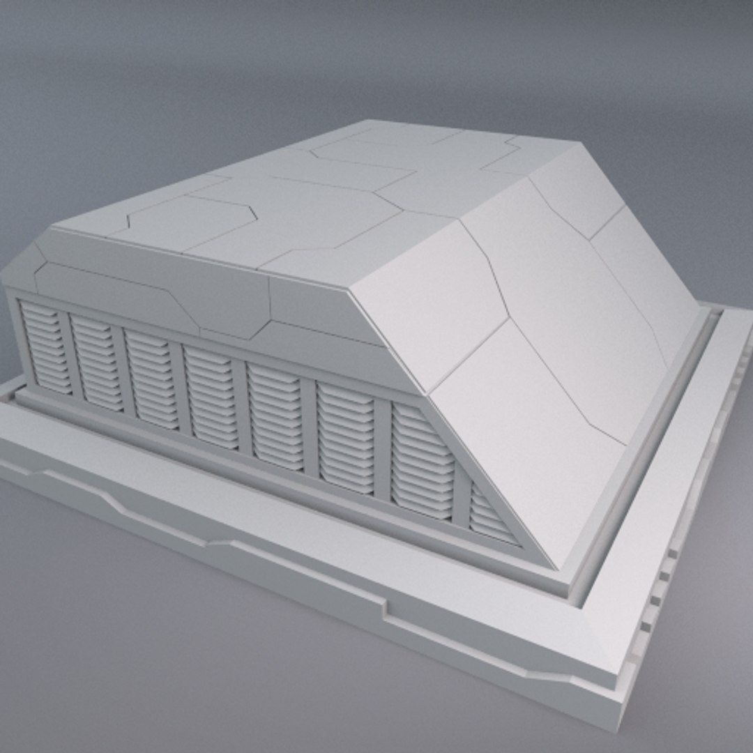 3ds Max Square Vent