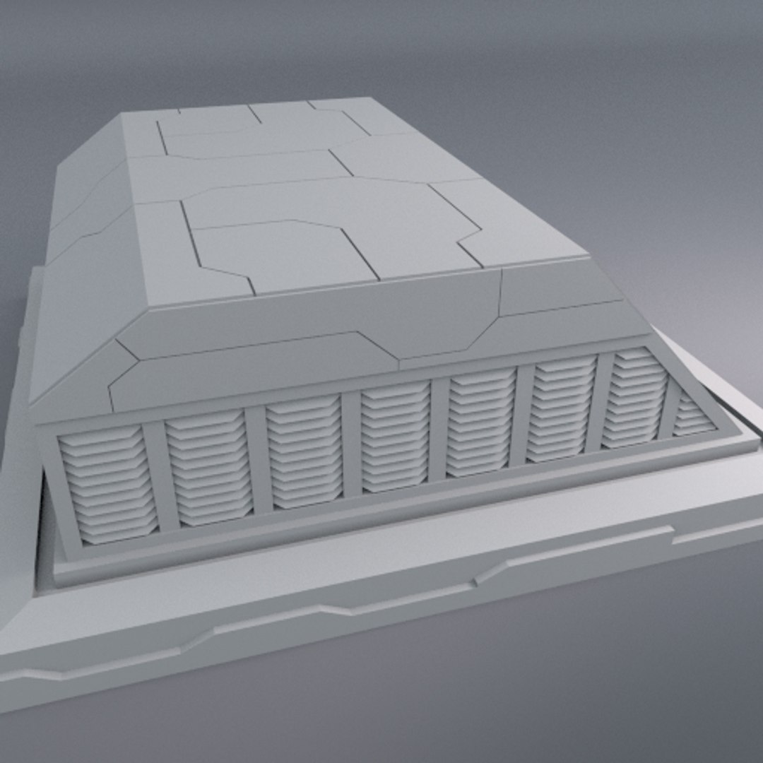 3ds Max Square Vent