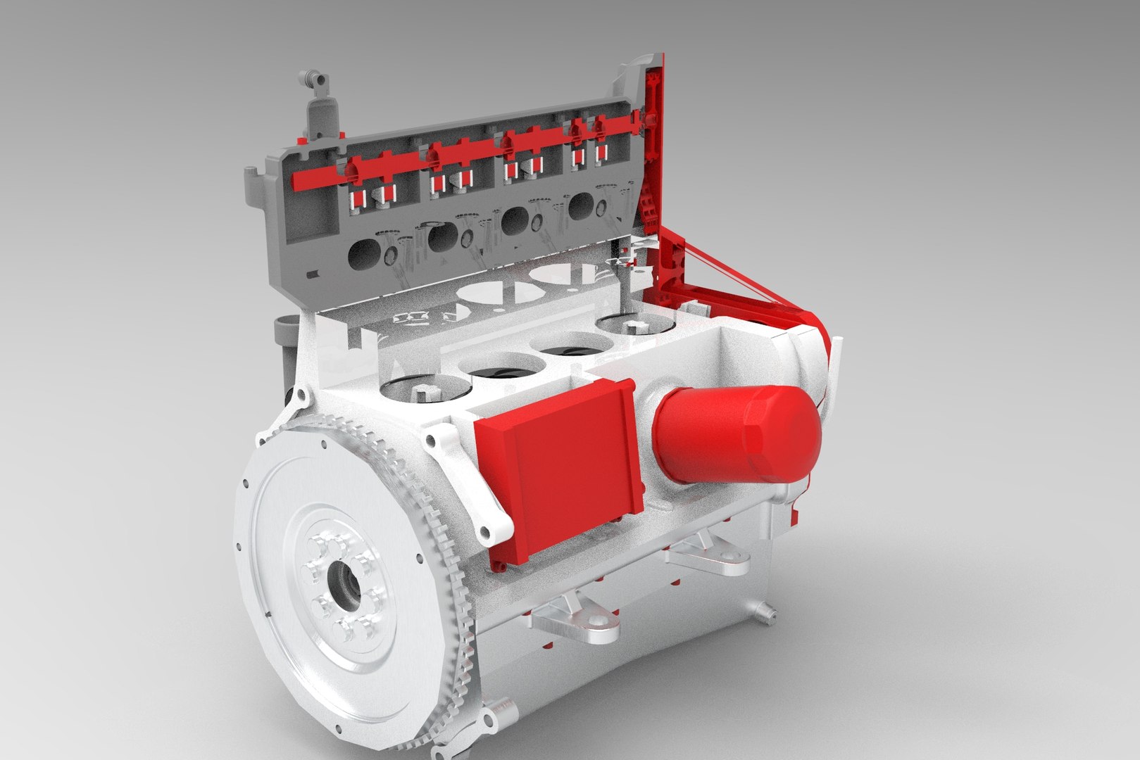 Interior Parts Diesel Engine 3D Model - TurboSquid 1419108