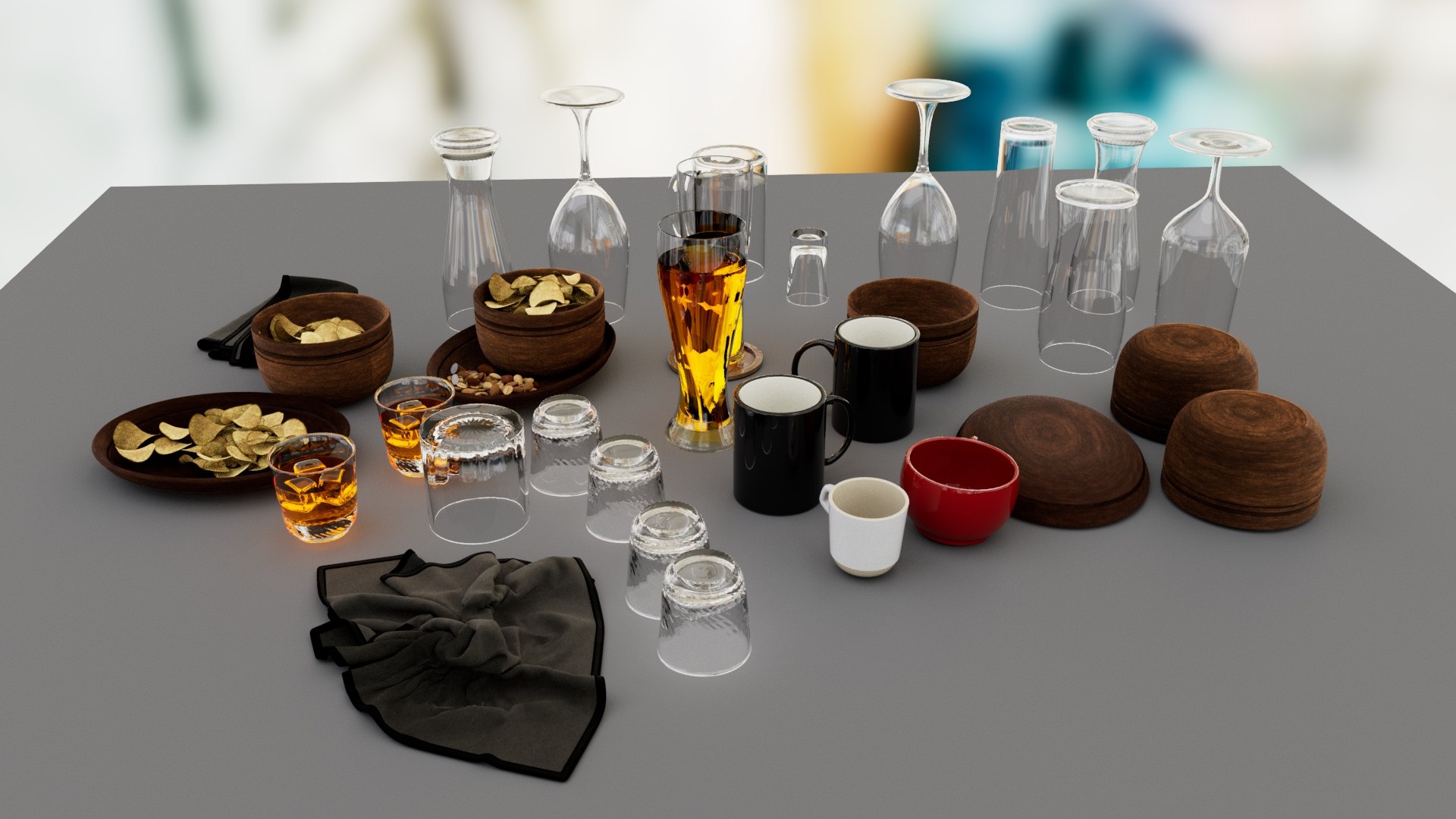 3D Table Asset 3D Model Model - TurboSquid 2107744