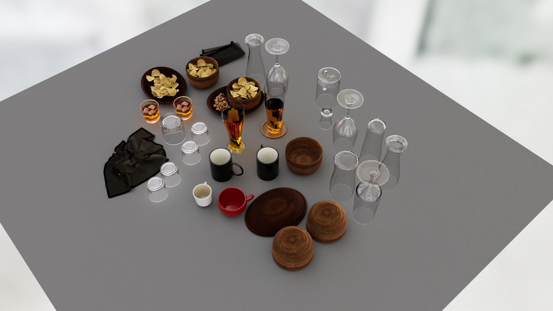3D Table Asset 3D Model Model - TurboSquid 2107744