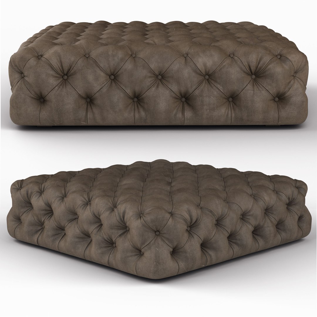 Capitone leather 3D model - TurboSquid 1383801