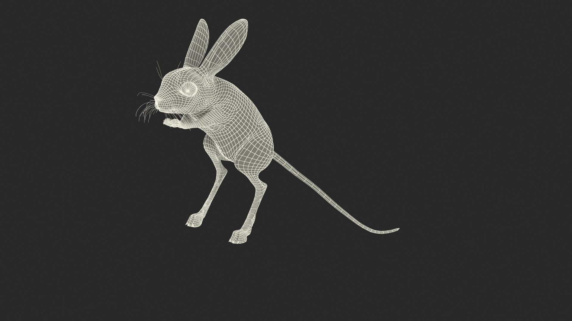Jumping Jerboa Fur 3D - TurboSquid 2197353