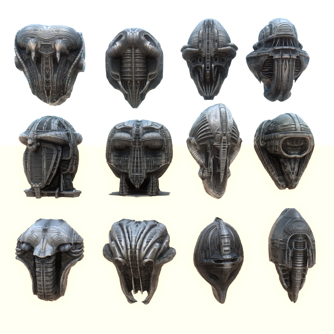 3D Alien Spaceships Sci Fi Pack 12 Model - TurboSquid 2068070