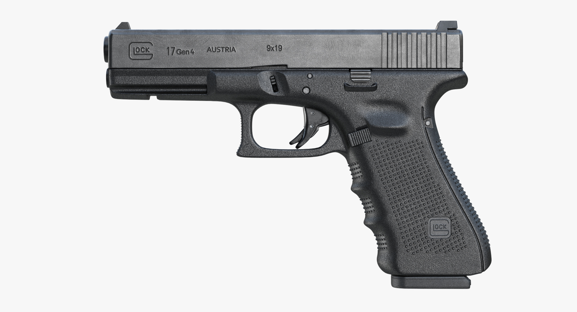 gun glock 17 gen 3d max