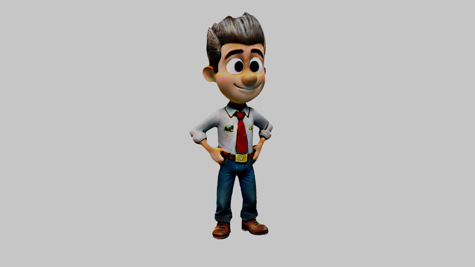 3D Cartoon Father model - TurboSquid 2134270