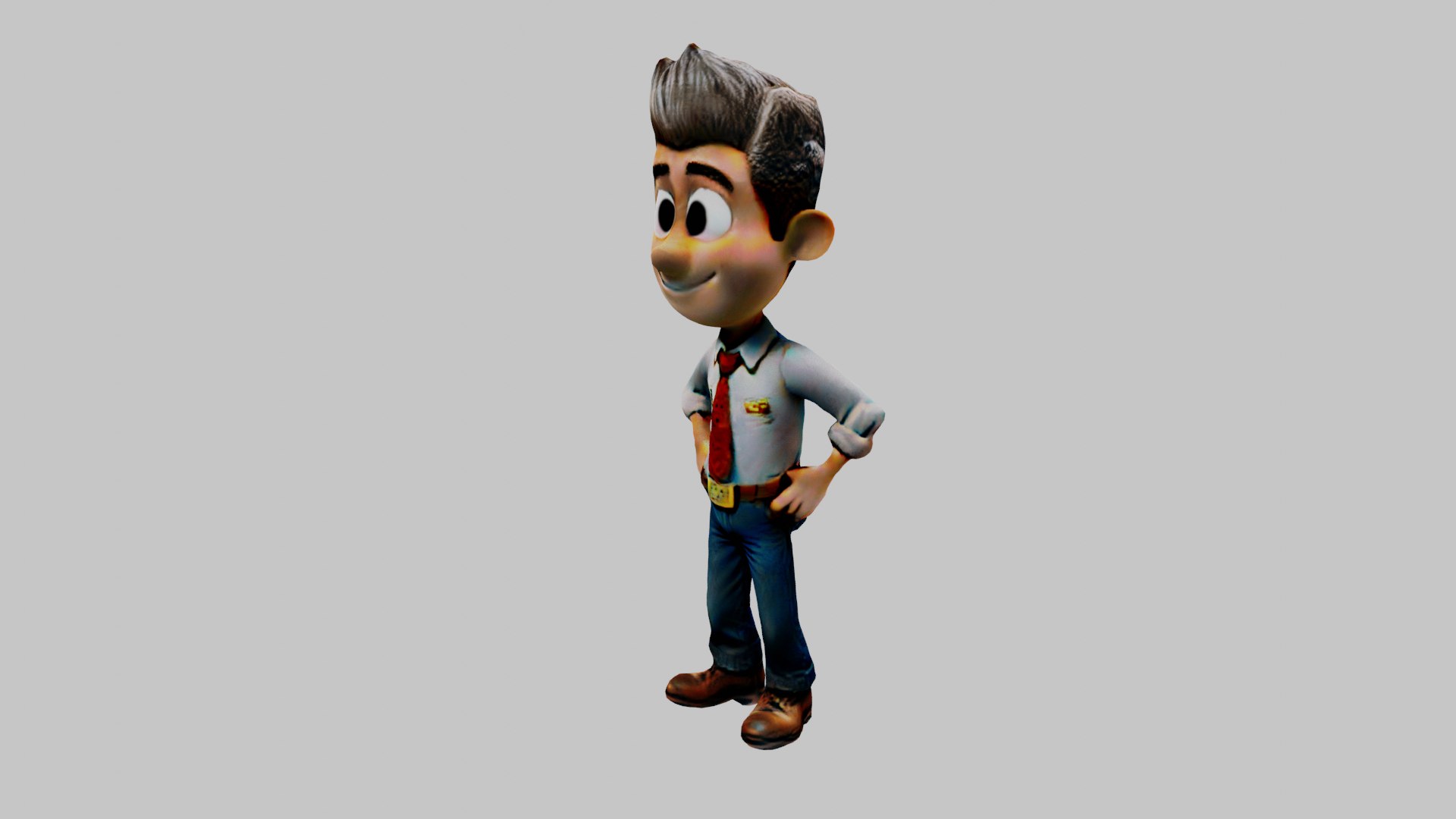 3D Cartoon Father model - TurboSquid 2134270