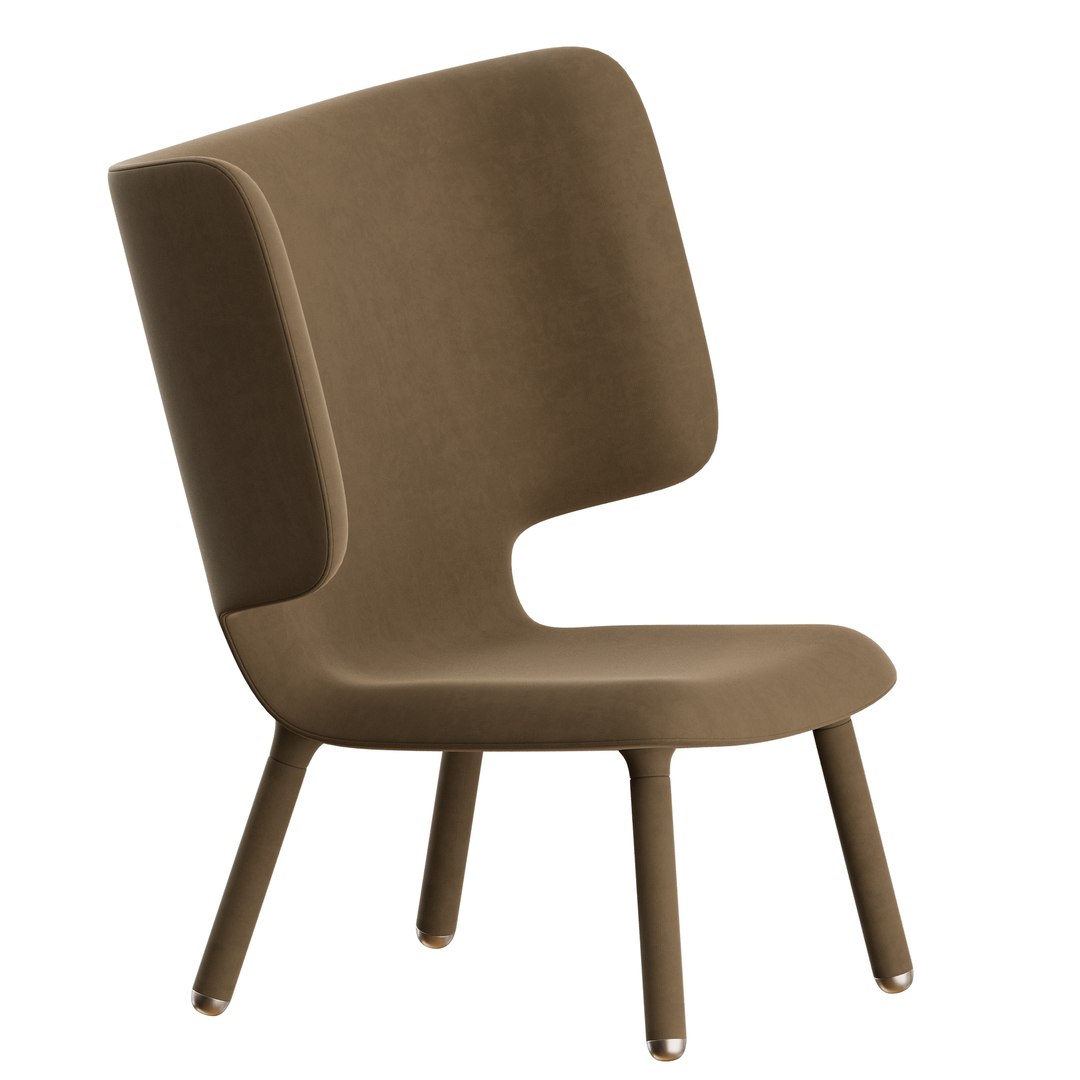 3D Tembo Lounge Chair by New Works - TurboSquid 1922966