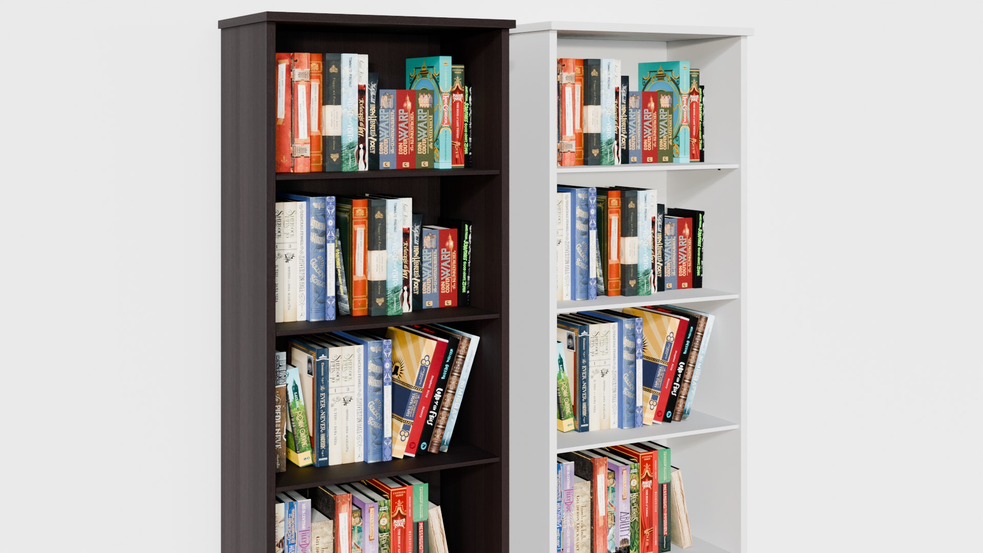 IKEA BRIMNES Bookcase Model - TurboSquid 2199373