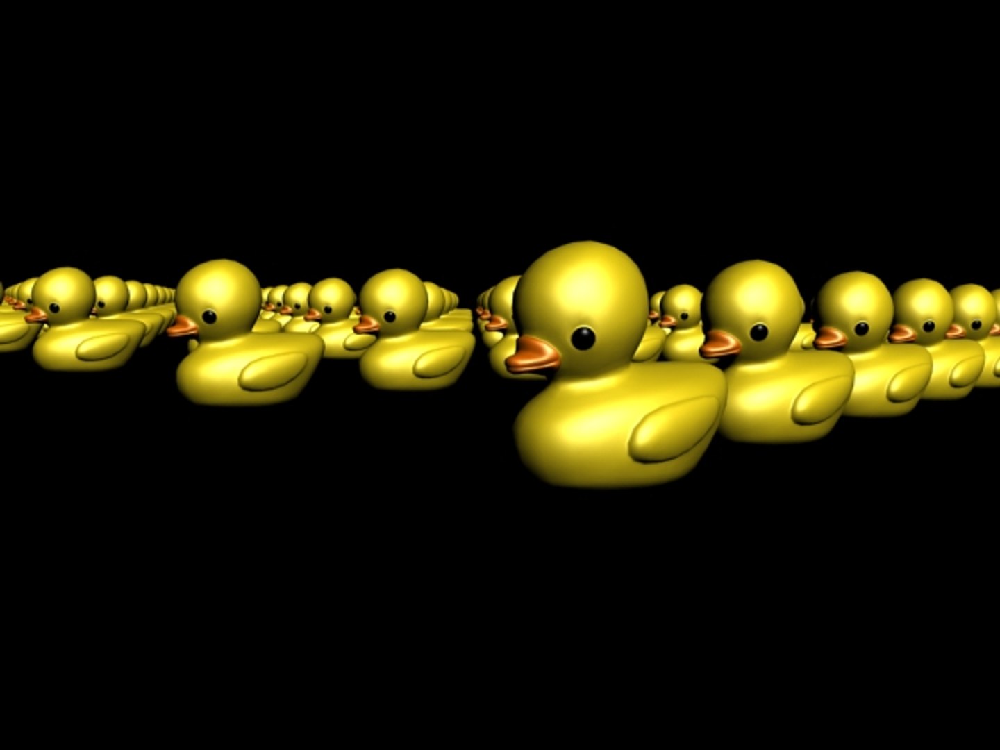 3d Yellow Duck Model