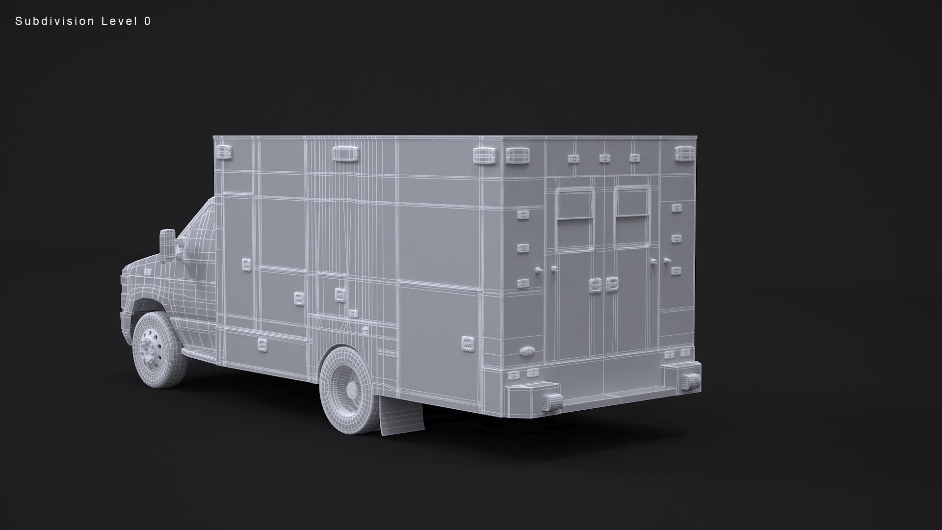 3D 2020 E-series Ems Ambulance Model - TurboSquid 1538400