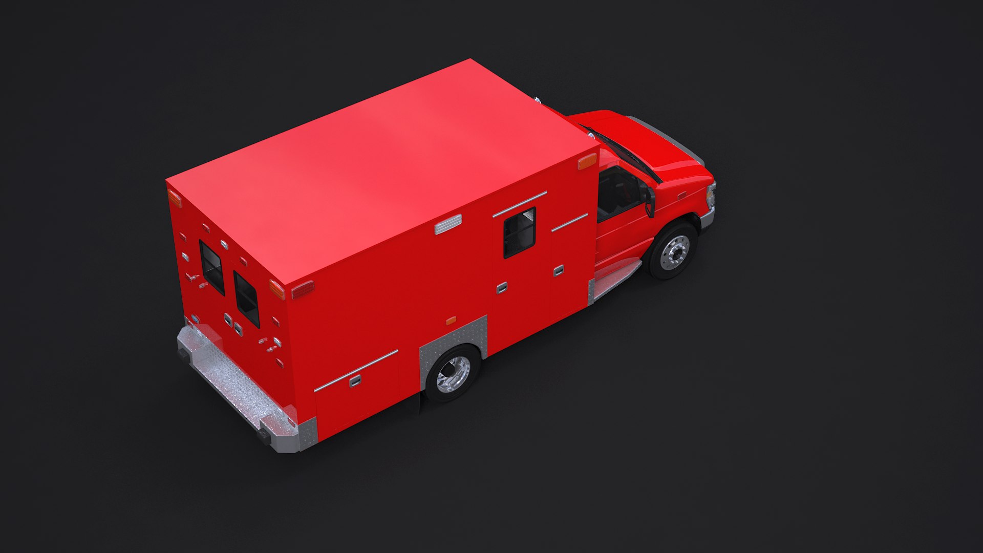 3D 2020 E-series Ems Ambulance Model - TurboSquid 1538400