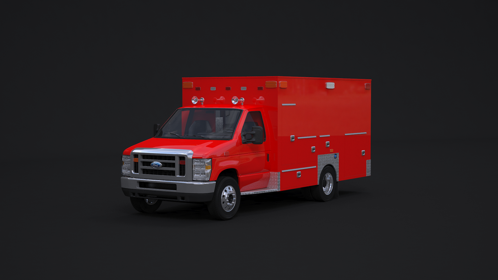 3D 2020 E-series Ems Ambulance Model - TurboSquid 1538400