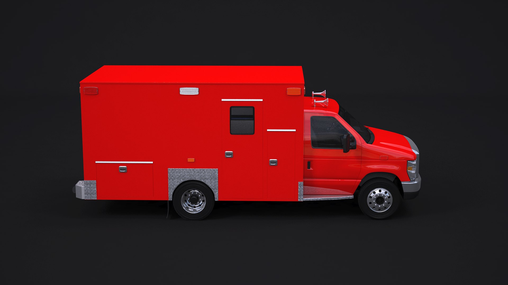 3D 2020 E-series Ems Ambulance Model - TurboSquid 1538400