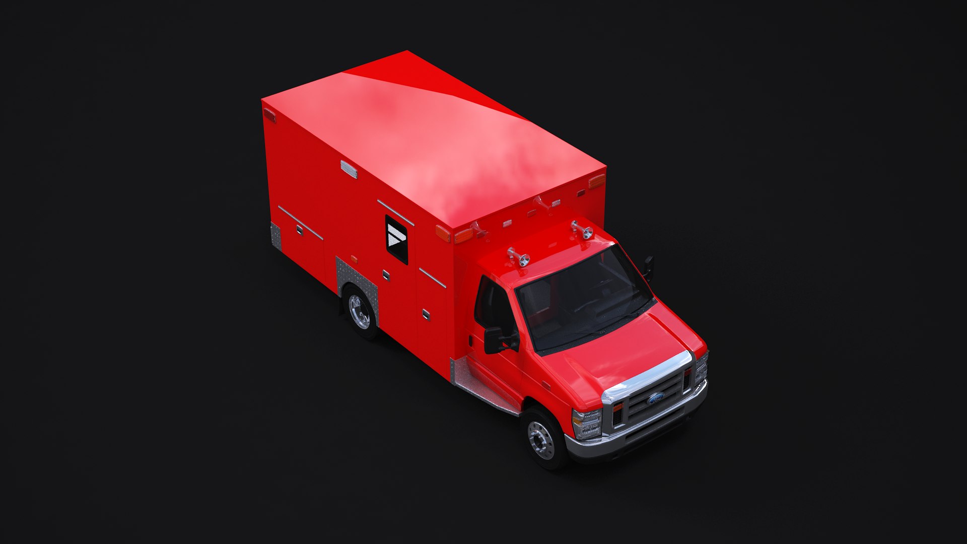3D 2020 E-series Ems Ambulance Model - TurboSquid 1538400