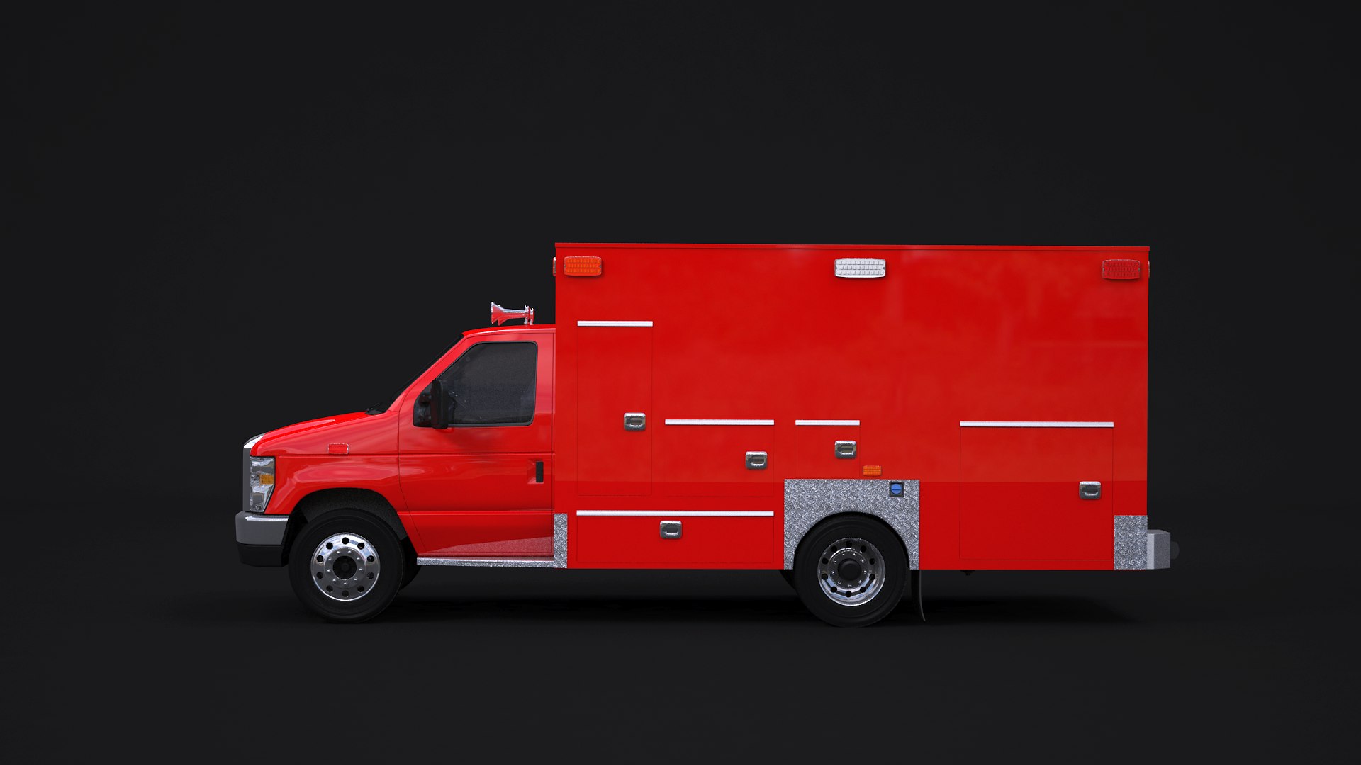 3D 2020 E-series Ems Ambulance Model - TurboSquid 1538400