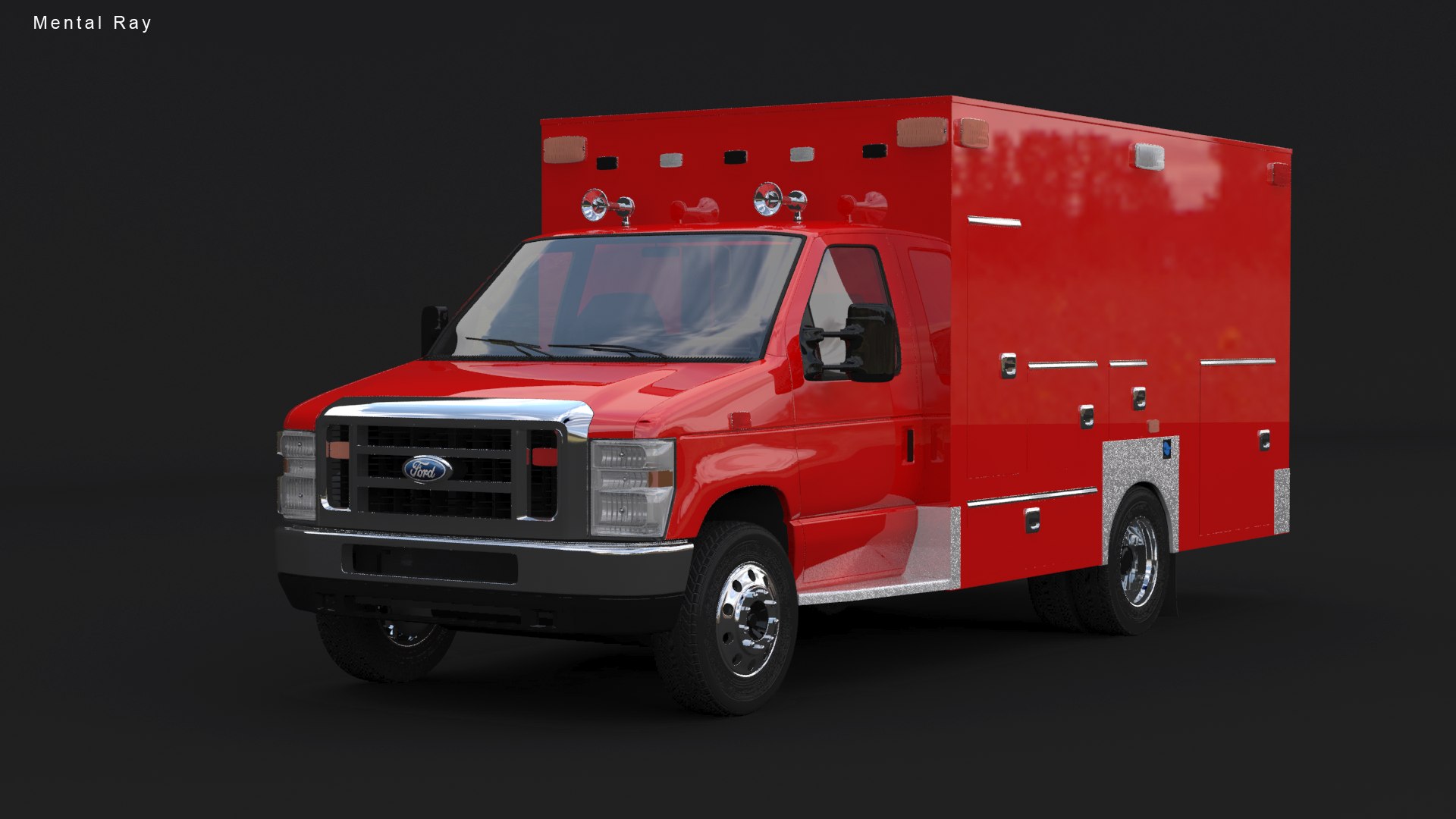 3D 2020 E-series Ems Ambulance Model - TurboSquid 1538400
