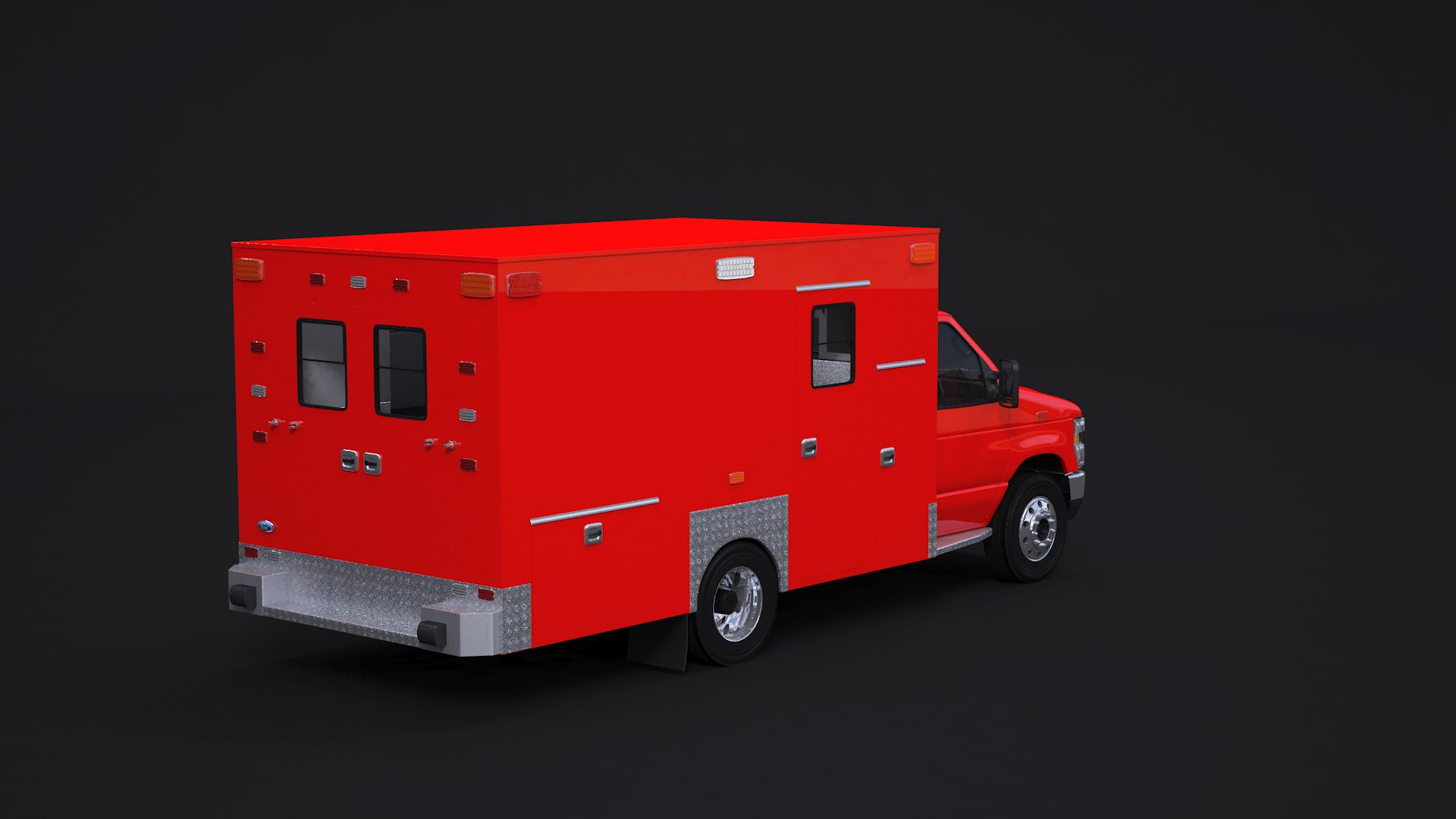 3D 2020 E-series Ems Ambulance Model - TurboSquid 1538400