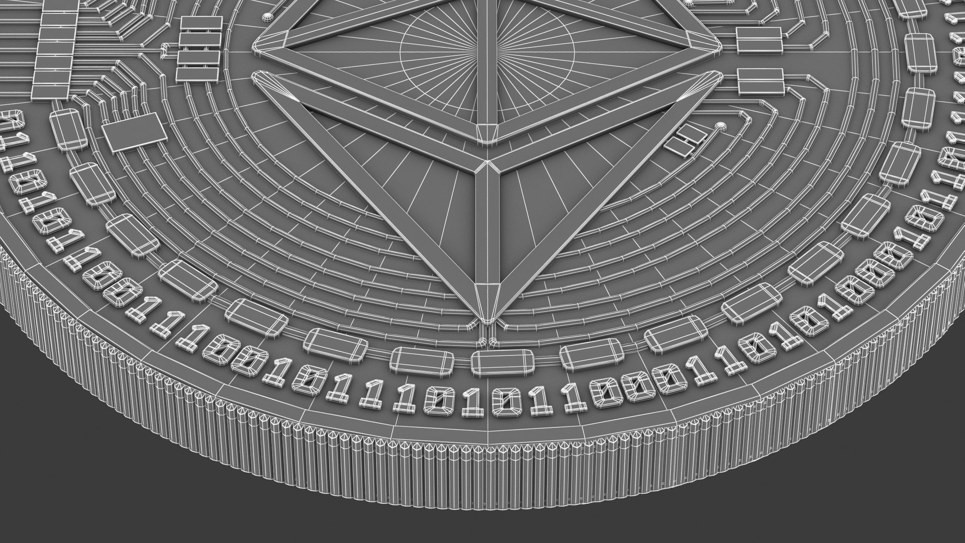 Ethereum Coin New 3D - TurboSquid 1746519