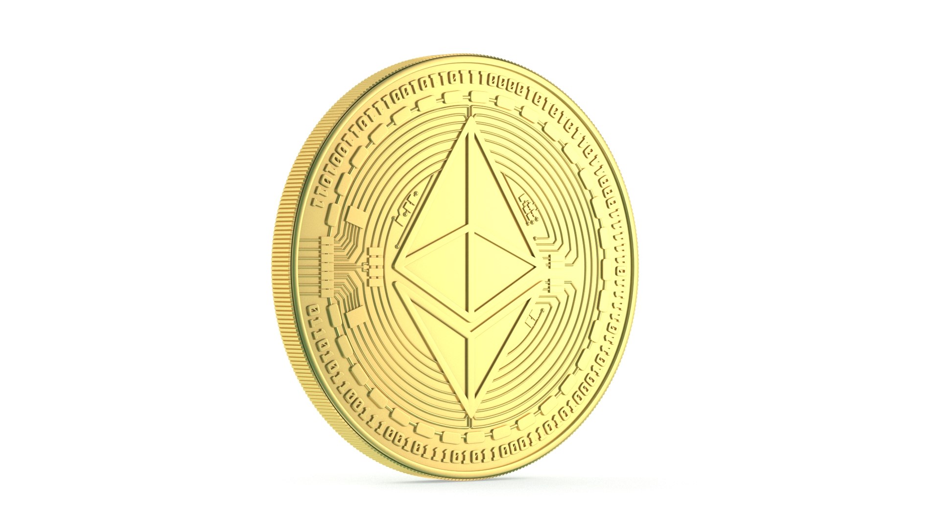 Ethereum Coin New 3D - TurboSquid 1746519