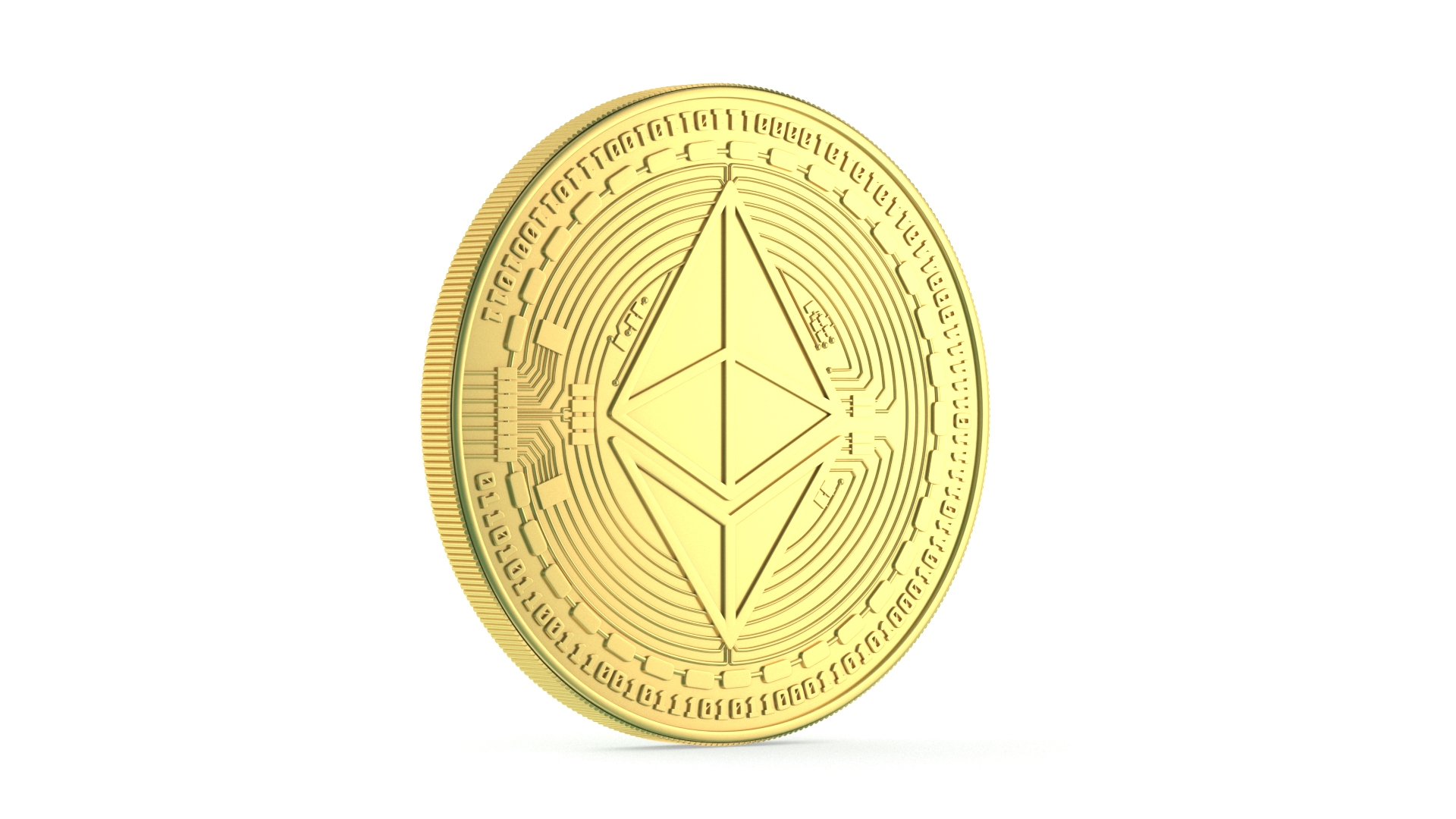 Ethereum Coin New 3D - TurboSquid 1746519