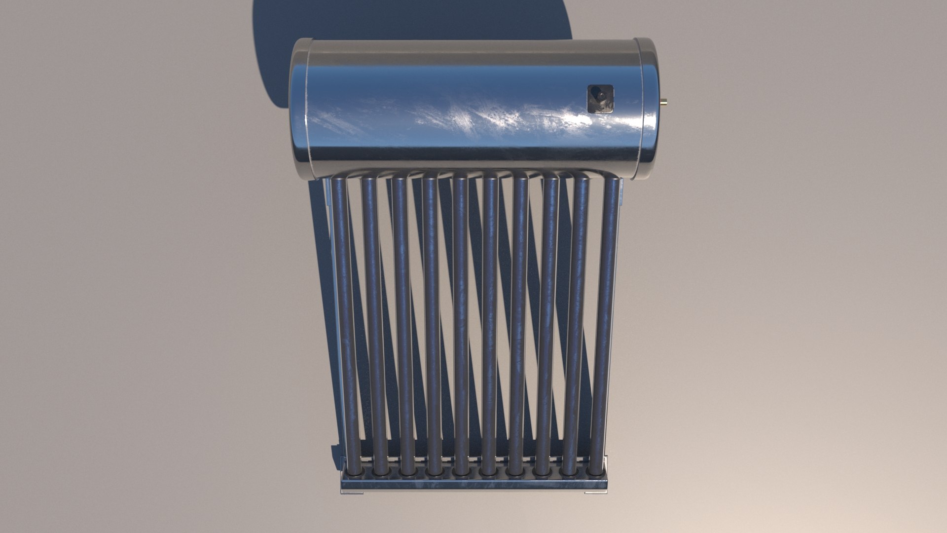 Solar Water Heater 3D model - TurboSquid 2030684