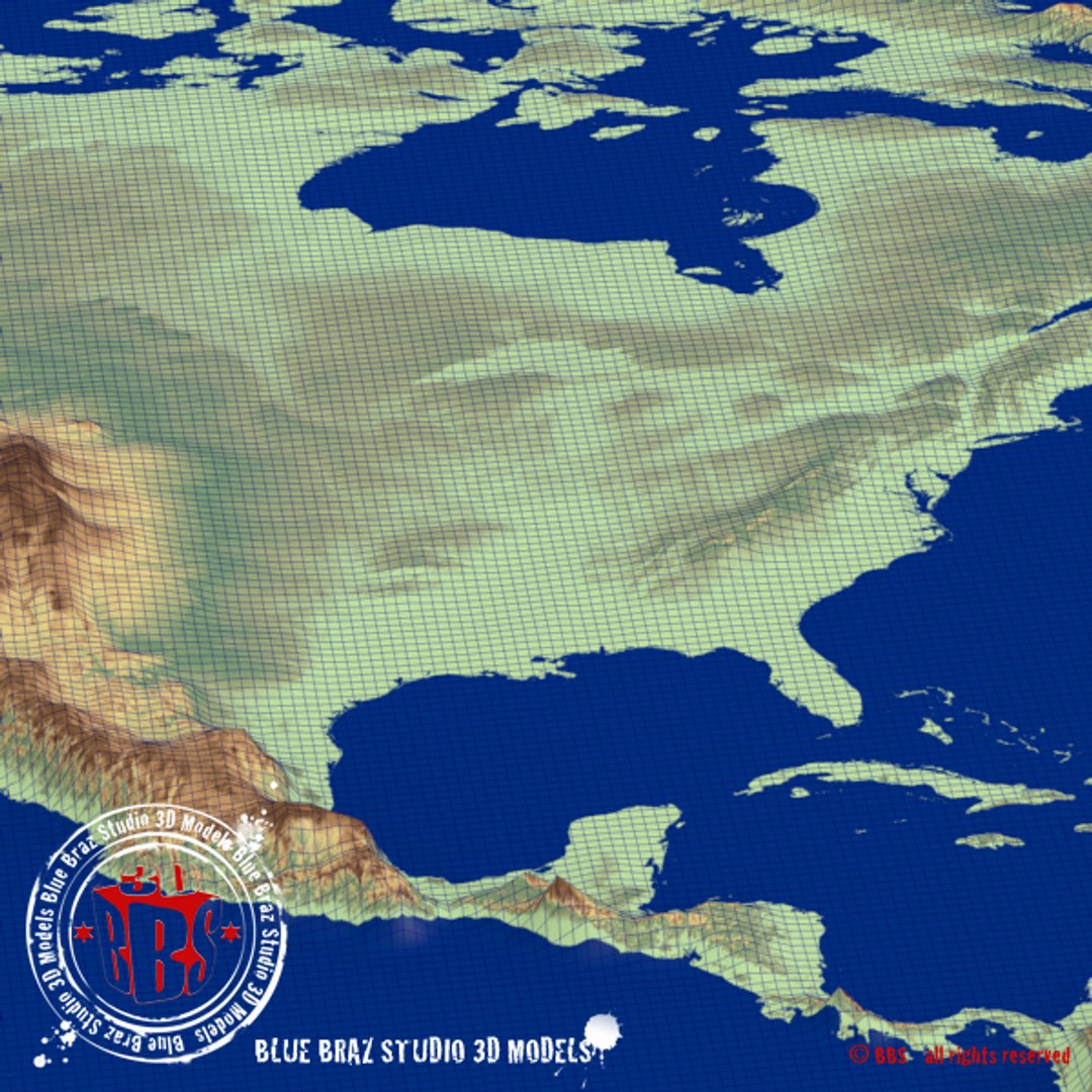 3ds max america elevation
