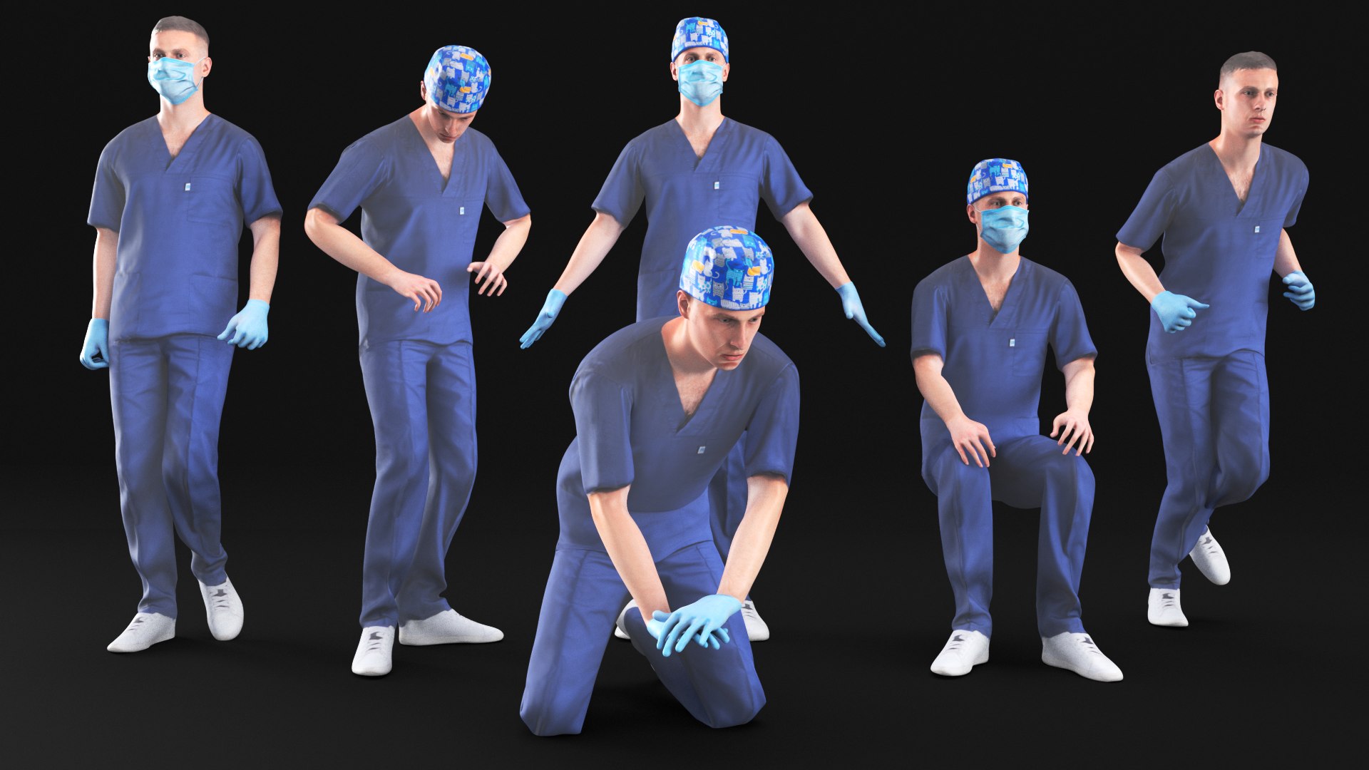 3D Human Doctor Animation Model - TurboSquid 1443028