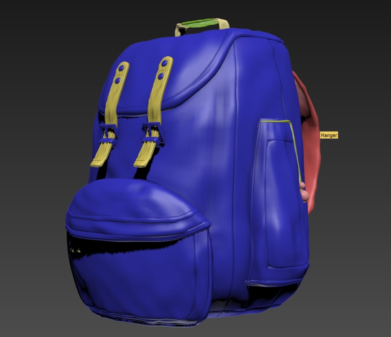 3d backpack pack