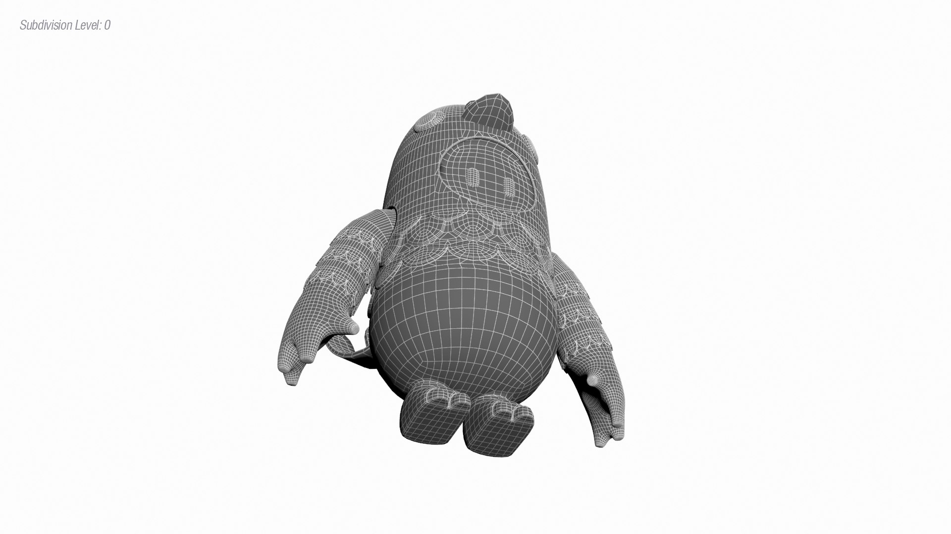 Fall Guys Pigeon Bird 3D Model - TurboSquid 1615024