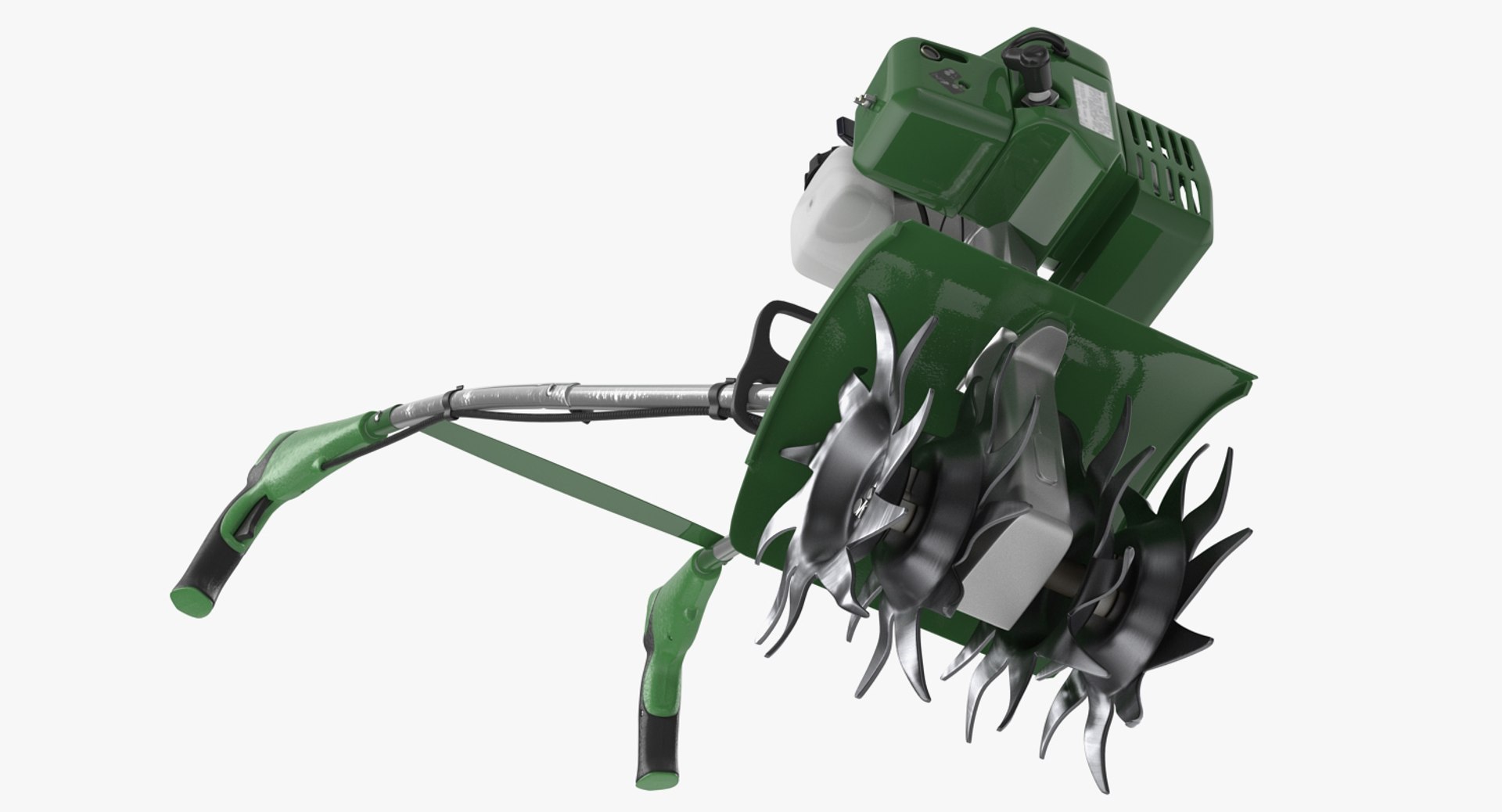 3D Model Garden Mini Petrol Tiller - TurboSquid 1261704