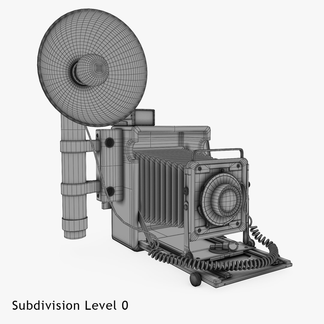 Camera Speed 3d Model