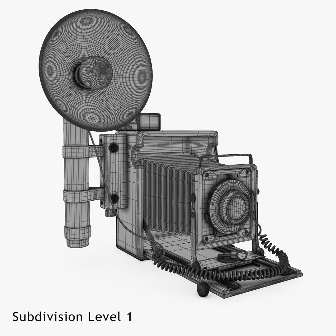 Camera Speed 3d Model