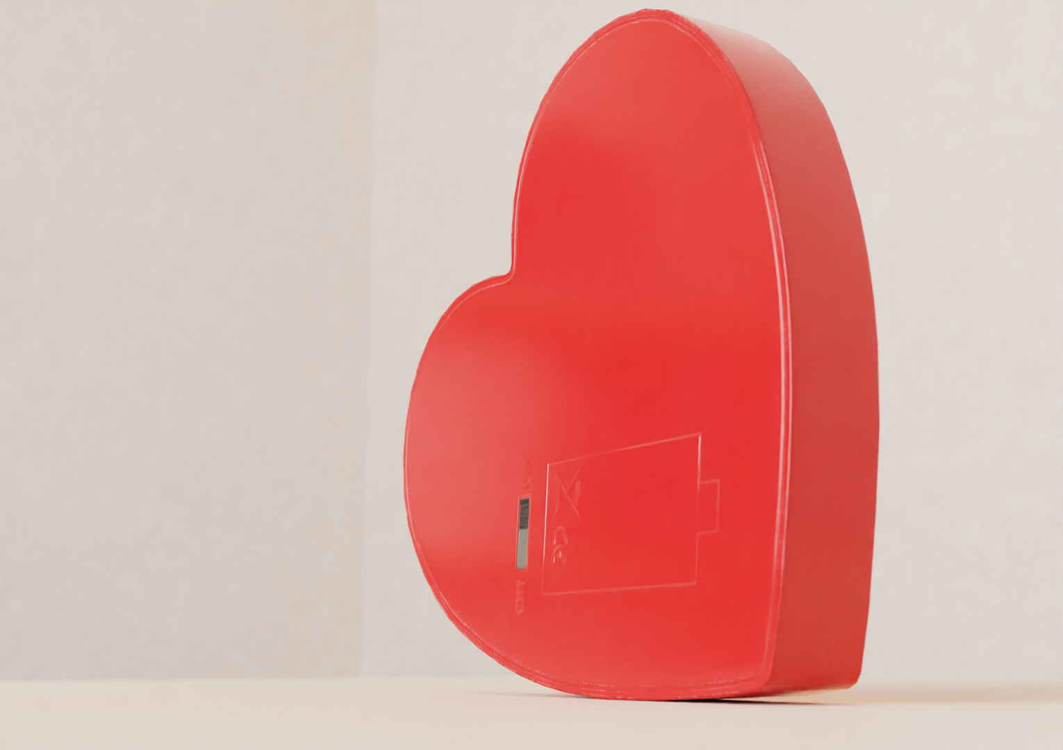 3D Heart-shaped Nightlight - TurboSquid 1958975