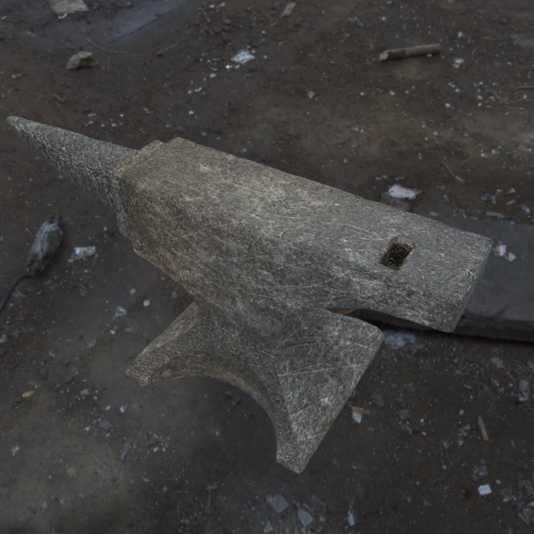 Anvil Blender 3D Model - TurboSquid 1238394