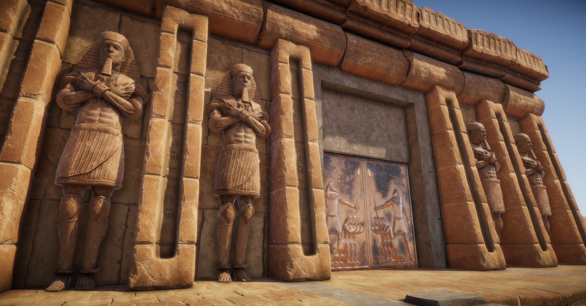 Pyramid Unity Statue 3D Model - TurboSquid 1445811