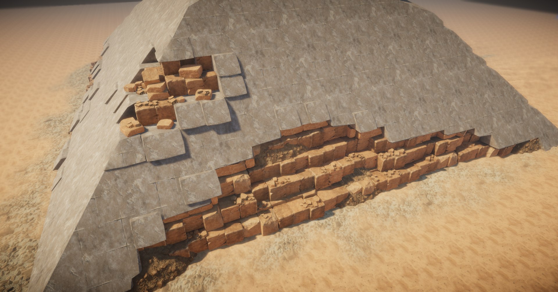 Pyramid Unity Statue 3D Model - TurboSquid 1445811