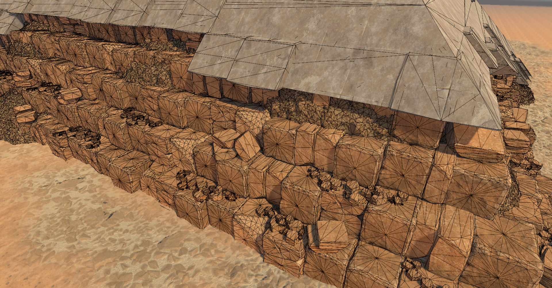 Pyramid Unity Statue 3D Model - TurboSquid 1445811