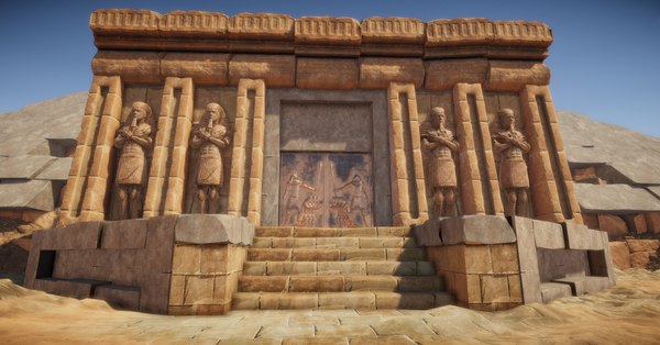 Pyramid unity statue 3D model - TurboSquid 1445811