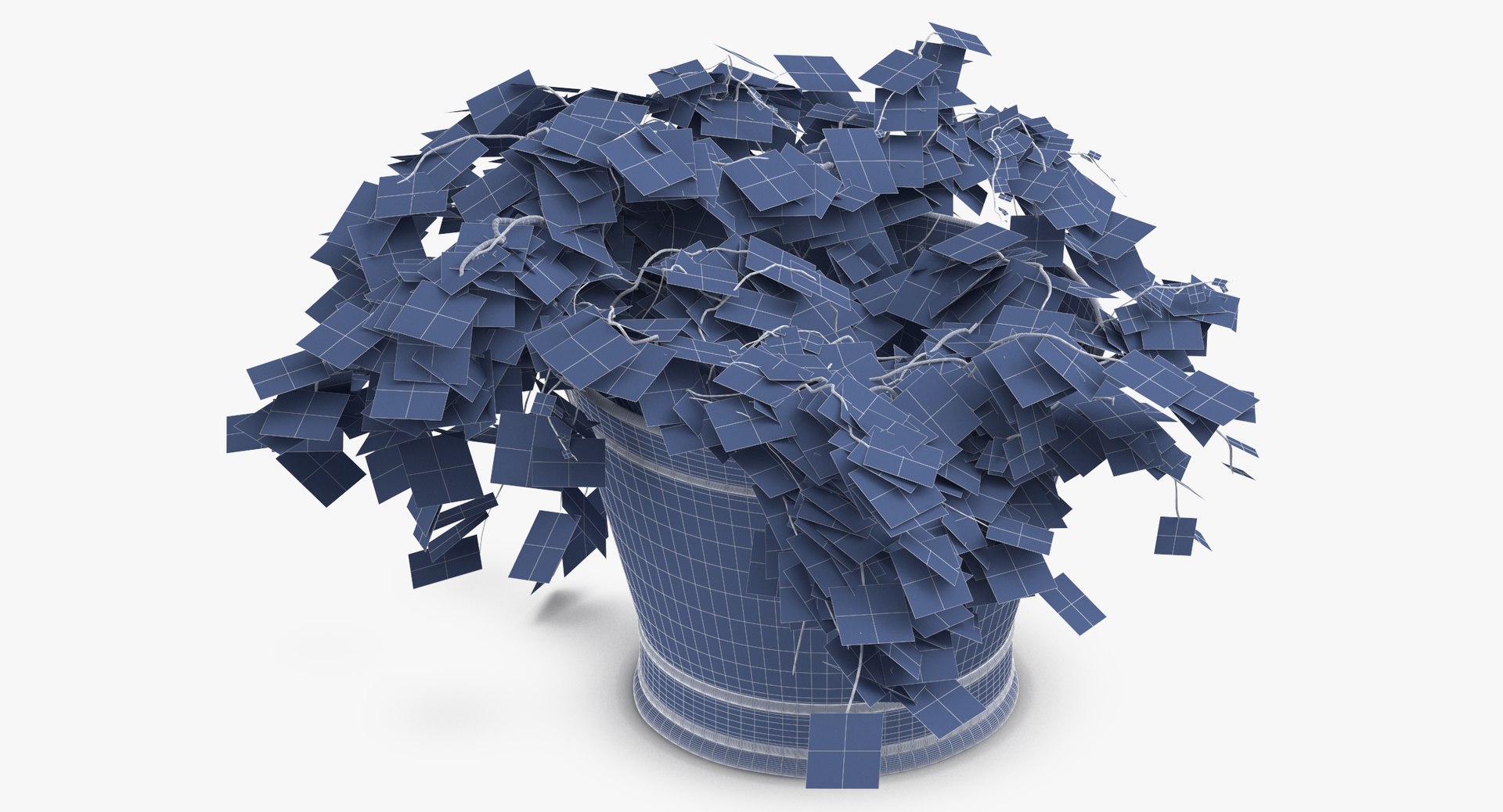 3D Bucket Ivy Model - TurboSquid 1303738