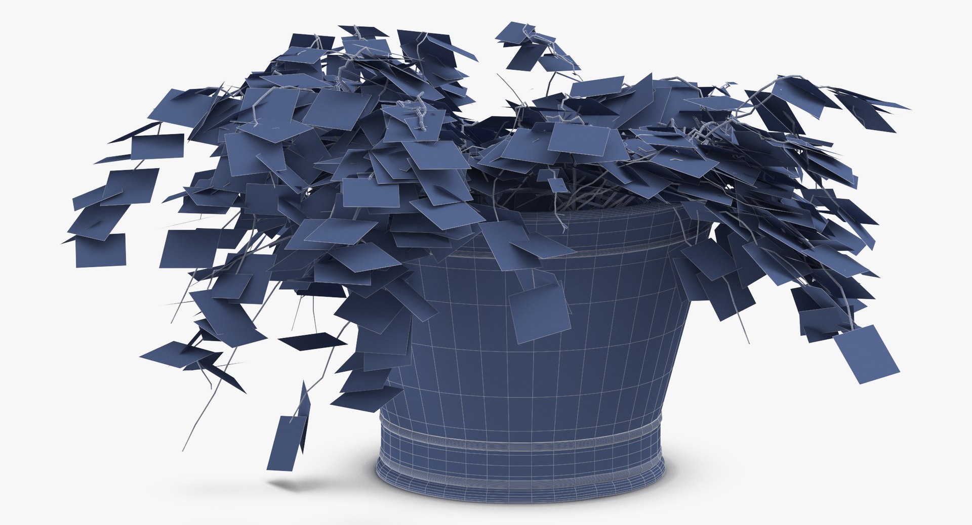 3D Bucket Ivy Model - TurboSquid 1303738