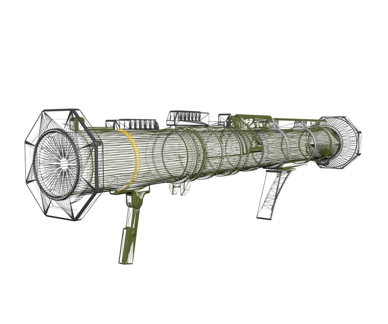 3D At4 Rocket Launcher - TurboSquid 1192346