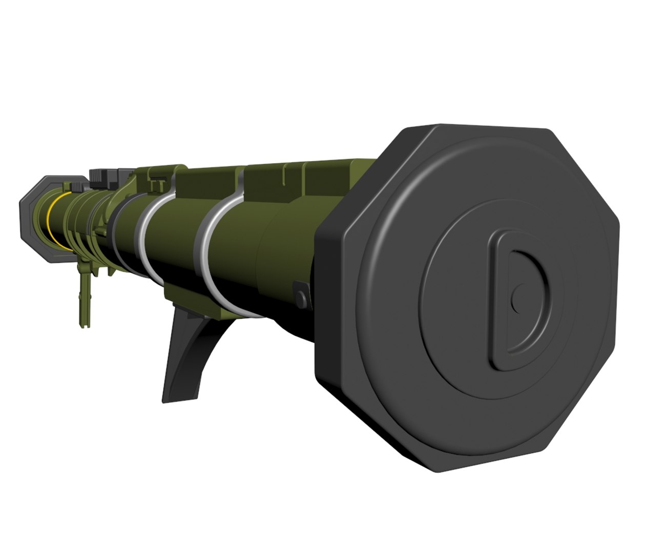3D At4 Rocket Launcher - TurboSquid 1192346