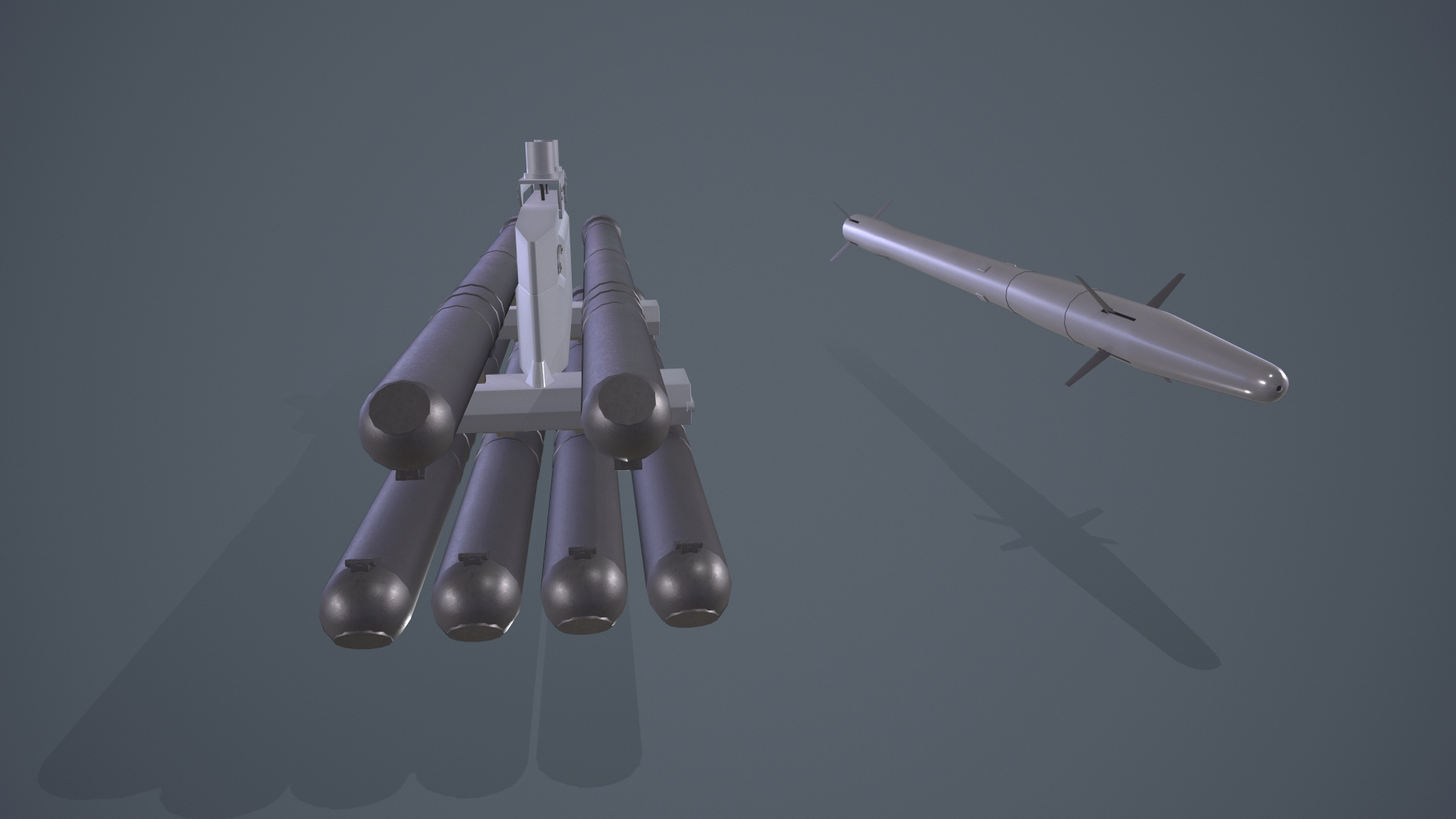 9K121 Scallion Rocket Launcher Model - TurboSquid 1943570