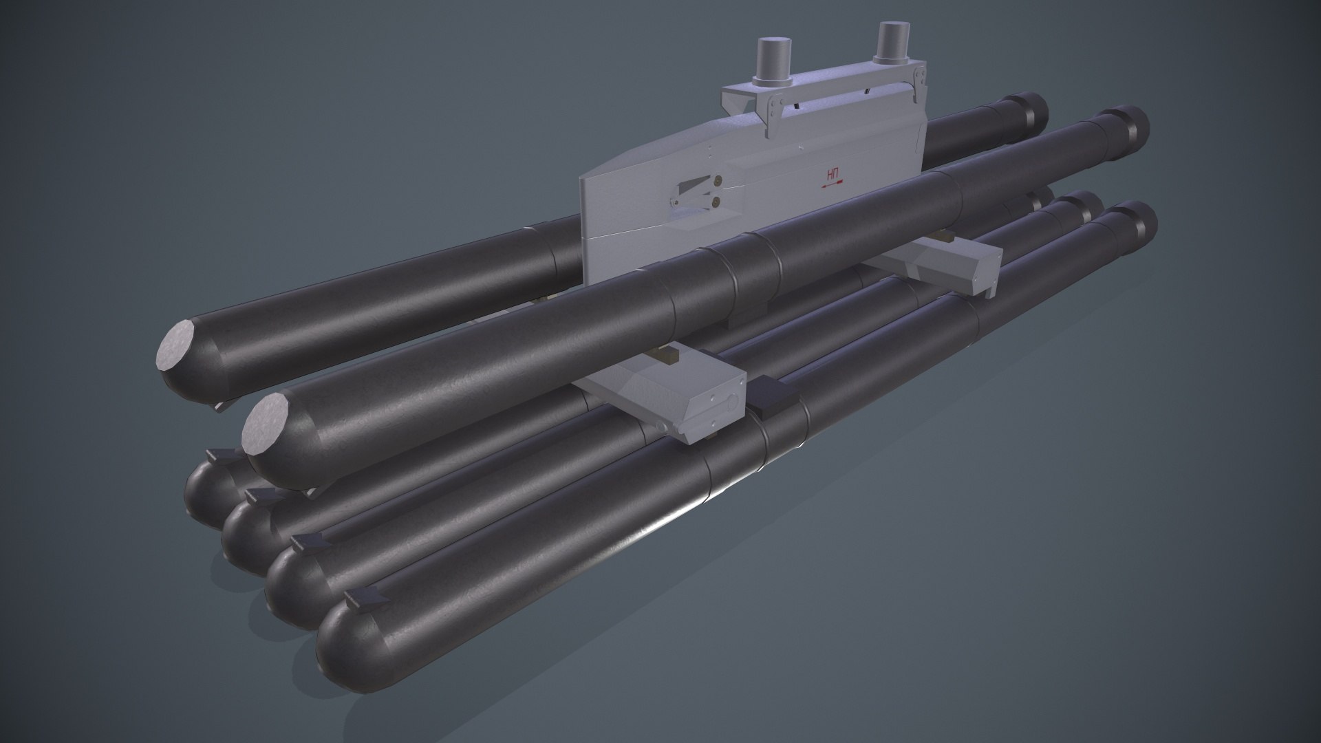 9K121 Scallion Rocket Launcher Model - TurboSquid 1943570