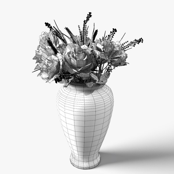 flower vase 3d model